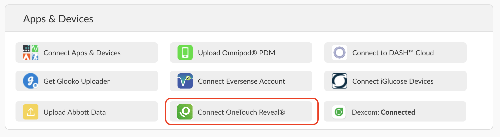 How do I connect my OneTouch Reveal® Account to Glooko®? – Glooko ...