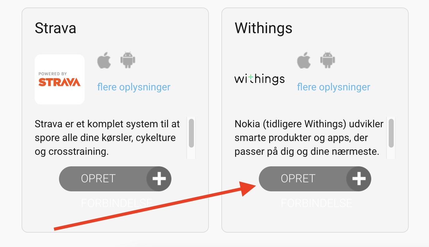 Hvordan synkroniserer jeg mine Withings-motionsdata med Glooko®? – Glooko | Hjælpecenter