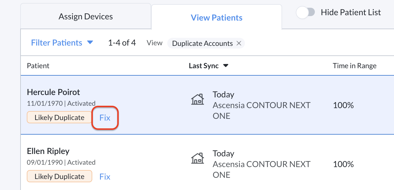 Identifying and Removing Duplicate Patient Accounts – Glooko Support ...