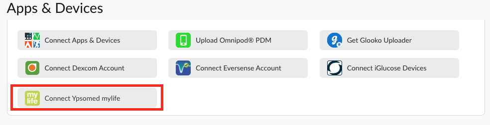 How do I connect my Ypsomed mylife Cloud account to Glooko®? – Glooko ...